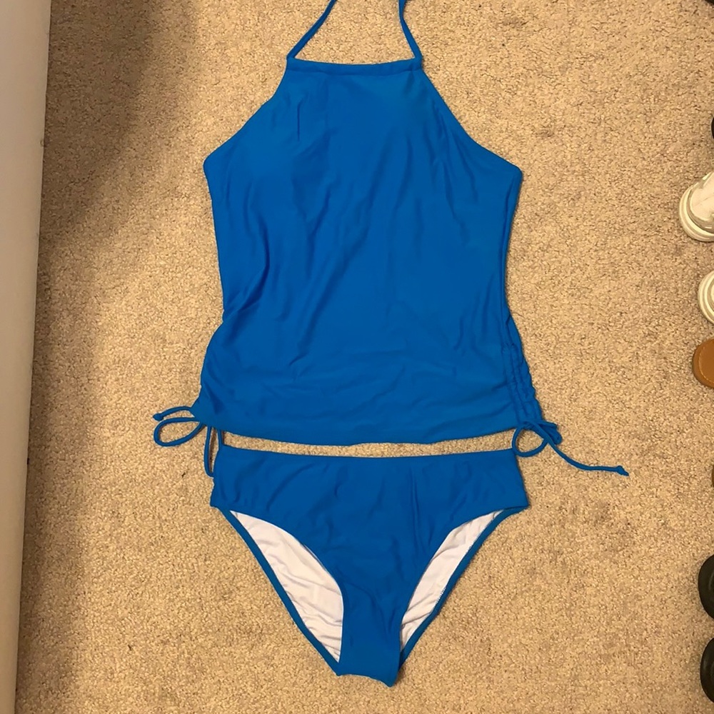 Blue Tankini Swimsuit - Gem